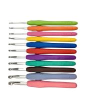 China Rugs and Carpets Multi-Color crochet needles knit Handle Crochet Hooks Knitting Set for sale