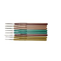 China TPR Knitting Needles and Aluminum Crochet Hooks Set for Wool Blended Yarn Crafting for sale