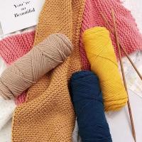 China Hand knitting baby milk cotton crochet 100g Milk Cotton Yarn 8ply assortment  for Sale for sale