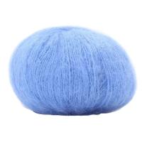 China Blended Yarn 100% Mohair Multi-Colors Soft Long Hair 25g Crochet Mohair Yarn Wool Silk for sale