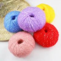 China Standard Yarn Count Hand Knitting Direct Wool Blended Fancy Mohair Yarn For Crochet for sale