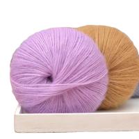 China Hand knitting and weaving New good quality hairy wool mohair blended yarn for sale