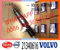 China Diesel Common Rail Diesel Fuel Injector For VOL MD13 EURO 5 OEM 21371679 21340616 for sale