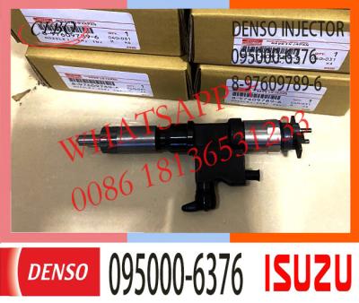 China Hot sale common rail injector 095000-6376 Trait High Speed Steel Genuine Fuel Injector 8-97609789-6 095000-6376 for sale