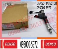 China diesel fuel injector 095000-5972 23670-E0360 injector for HINO 700 E13C, FS, SS, 6x4 common rail 095000-5972 for sale