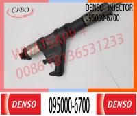 China Fuel Injector 095000-6700 6701 Fuel Injection Nozzle for D6114 Xcmg Crane Heavy Truck Howo 336 for sale
