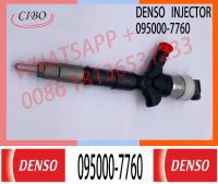 China diesel fuel common rail injector 23670-30300 095000-7761 095000-7760 for TOYOTA 2KD-FTV for sale
