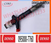 China diesel fuel common rail injector 23670-30300 095000-7761 095000-7760 for TOYOTA 2KD-FTV for sale