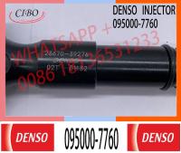 China diesel fuel common rail injector 23670-30300 095000-7761 095000-7760 for TOYOTA 2KD-FTV for sale