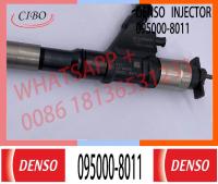 China Genuine diesel common Rail Injector VG1246080051 095000-8011 For HOWO A7 for sale