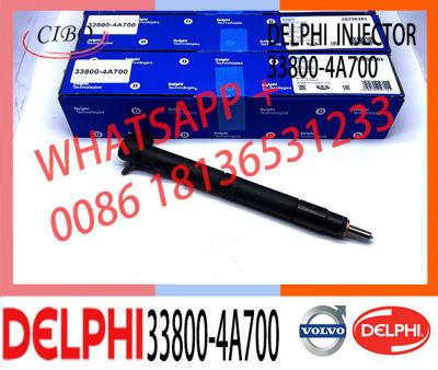 China Diesel fuel common rail injector 28229873 33800-4A710 33800-4A700 for KIA HYUNDAI engine for sale