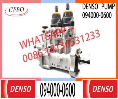 China common rail diesel pump 094000-0600 for komatsu with high pressure with ECU control for sale