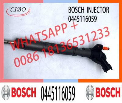 China Neutral new common rail piezo injector 0445116059 diesel injector 580540211 504341488 0445116059 for sale