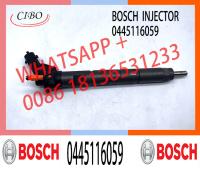 China Neutral new common rail piezo injector 0445116059 diesel injector 580540211 504341488 0445116059 for sale