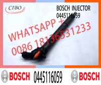 China Neutral new common rail piezo injector 0445116059 diesel injector 580540211 504341488 0445116059 for sale