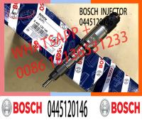 China Genuine Neutral New Common Rail Injector 0445120146 For Daewoo / Doosan 65104017006 65.10401-7006 for sale