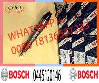 China Genuine Neutral New Common Rail Injector 0445120146 For Daewoo / Doosan 65104017006 65.10401-7006 for sale