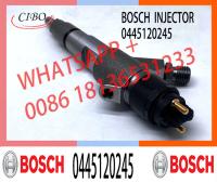 China diesel fuel injector nozzle 0445120245 factory supply common rail injector 0445120245 for GAZ SADKO diesel engine assemb for sale