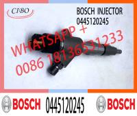 China diesel fuel injector nozzle 0445120245 factory supply common rail injector 0445120245 for GAZ SADKO diesel engine assemb for sale