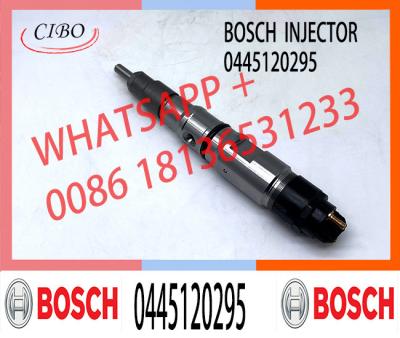 China 0445120295 Engineer hinery Genuine Excavator Engine Fuel Injector 0445120295 for sale