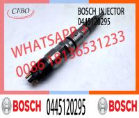 China 0445120295 Engineer hinery Genuine Excavator Engine Fuel Injector 0445120295 for sale