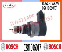 China Genuine New DRV Common Rail Pressure Control Valve Regulator 0281006017 for sale