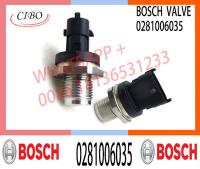 China Haoxiang New Neutral Fuel Rail Pressure Sensor 0281006035 For Grand Santa Fe Ix35 Ix55 for sale