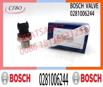 China 0281006244 Hot engine parts Fuel common 0281006244 rail pressure sensor High pressure common rail assembly 0281006244 for sale