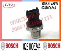 China 0281006244 Hot engine parts Fuel common 0281006244 rail pressure sensor High pressure common rail assembly 0281006244 for sale