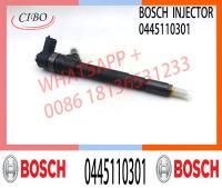 China High quality long warranty Neutral new injector 0445110301 Common Rail Fuel Diesel Injector For VM Motori 15062054F for sale