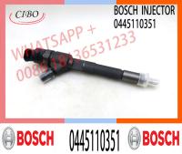 China High Quality Common Rail Injector 0445110351 1723813 55219886 95517513 15710-63P00 1571063P00000 BS51-9F593-AA BS519F593 for sale