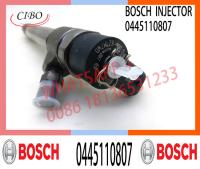 China Genuine Neutral New Common Rail Diesel Fuel Injector 0445110807 0445110808 5347134 for ISF2.8 / ISF3.8 Engine for sale