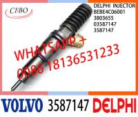 China Common Rail Fuel Diesel Injector BEBE4C06001 3587147 3803655 03587147 E1 for VOL truck 9.0 LITRE INDUSTRIAL for sale