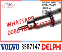 China Common Rail Fuel Diesel Injector BEBE4C06001 3587147 3803655 03587147 E1 for VOL truck 9.0 LITRE INDUSTRIAL for sale