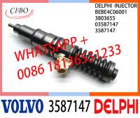 China Common Rail Fuel Diesel Injector BEBE4C06001 3587147 3803655 03587147 E1 for VOL truck 9.0 LITRE INDUSTRIAL for sale