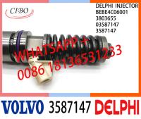 China Common Rail Fuel Diesel Injector BEBE4C06001 3587147 3803655 03587147 E1 for VOL truck 9.0 LITRE INDUSTRIAL for sale