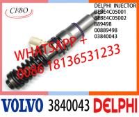 China Common Rail Fuel Diesel Injector BEBE4C05001 BEBE4C05002 3840043 889498 03840043 E1 for VOL TRUCK 9.0 LITRE MARINE for sale