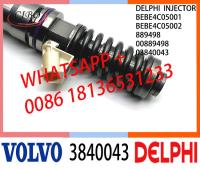 China Common Rail Fuel Diesel Injector BEBE4C05001 BEBE4C05002 3840043 889498 03840043 E1 for VOL TRUCK 9.0 LITRE MARINE for sale