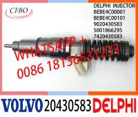 China Common Rail Fuel Diesel Injector BEBE4C00001 BEBE4C00101 20430583 8113941 5001866295 9020430583 E1 for  VOL D12 TRUCK for sale