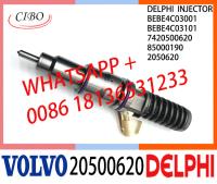 China Common Rail Fuel Diesel Injector BEBE4C03001 BEBE4C03101 20500620 85000190 7420500620  E1 for  VOL 9.0 LITRE TRUCK for sale
