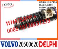 China Common Rail Fuel Diesel Injector BEBE4C03001 BEBE4C03101 20500620 85000190 7420500620  E1 for  VOL 9.0 LITRE TRUCK for sale