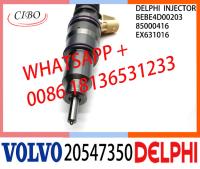 China 20547350 BEBE4D00203 Common Rail Fuel Diesel Injector BEBE4D00203 20547350 85000416 EX631016 E1 for VOL FH12 TRUCK for sale