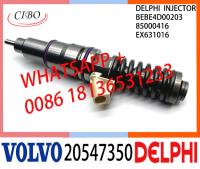 China 20547350 BEBE4D00203 Common Rail Fuel Diesel Injector BEBE4D00203 20547350 85000416 EX631016 E1 for VOL FH12 TRUCK for sale