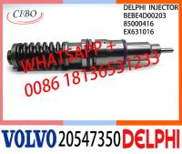 China 20547350 BEBE4D00203 Common Rail Fuel Diesel Injector BEBE4D00203 20547350 85000416 EX631016 E1 for VOL FH12 TRUCK for sale