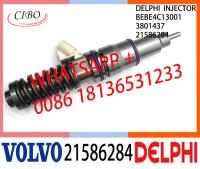 China 21586284 BEBE4C13001 3801437 Common Rail Fuel Diesel Injector BEBE4C13001 3801437 21586284 E1 for VOL D12 BUS for sale
