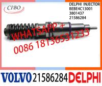 China 21586284 BEBE4C13001 3801437 Common Rail Fuel Diesel Injector BEBE4C13001 3801437 21586284 E1 for VOL D12 BUS for sale