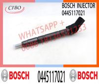China Golden Vidar common rail injector 0445117021 for the auto parts for DENSO Diesel Piezo Injector 0445117021 for sale