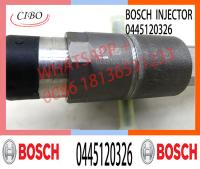 China Genuine Neutral New Injector 107755-0200 0445120043 0445120326 Common Rail Fuel Truck Diesel Injector for sale