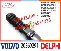 China Common Rail Fuel Diesel Injector 20569291 BEBE4D07001 BEBE4D28001 BEBE4D39001 85000501 E3.18  for VOL D12 3139 for sale