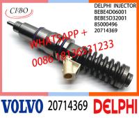 China Common Rail Fuel Diesel Injector 20714369 BEBE4D06001 BEBE5D32001 85000496 E3.18  for VOL D16 US04 /  3144 for sale